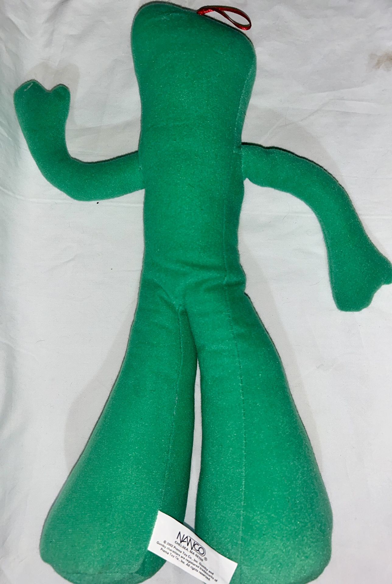 Vintage Both 2 Gumby & Pokey 15” Bendable Stuffed Plush Toys By Prema ...