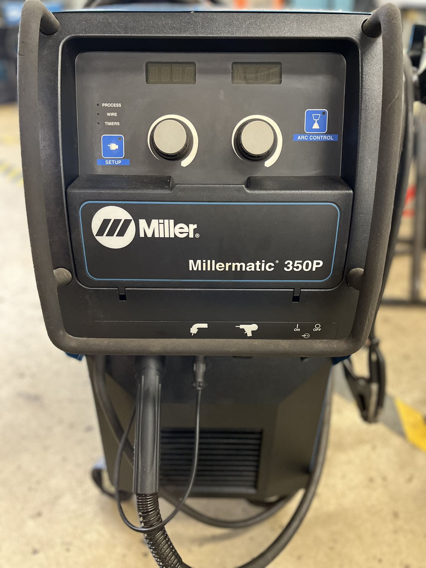 Millermatic 350P (Pulse) MIG Welder GMAW Miller Welder for Sale in ...