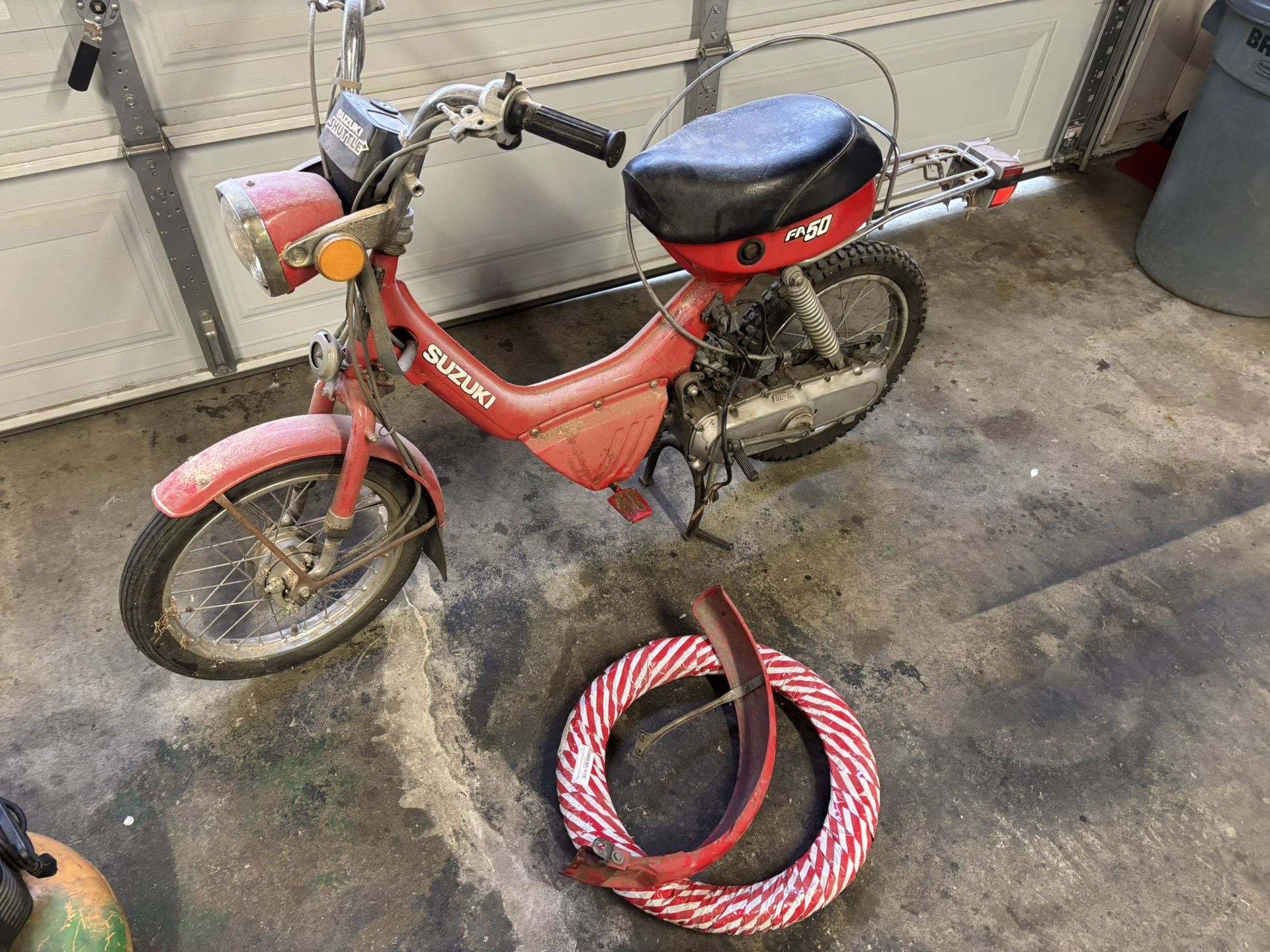 1987 Suzuki 50cc 2 Stroke Moped for Sale in Milton, WA - OfferUp