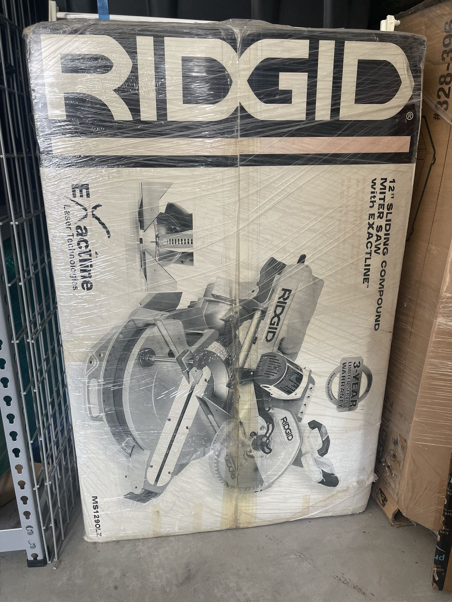 For Sale Brand New Ridgid Electric Saw With Mobile Saw Stand for Sale ...