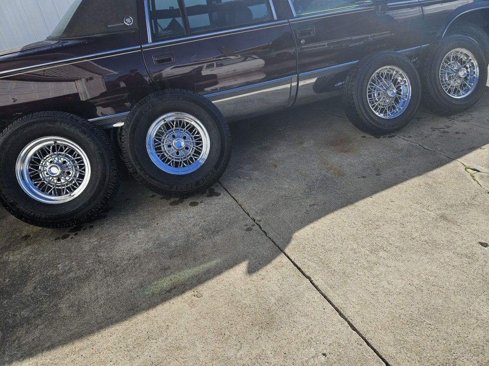 40 Spoke 15 Inch Spoke Rims. Muscle Car. Hot Rod. Custom. Truespokes ...