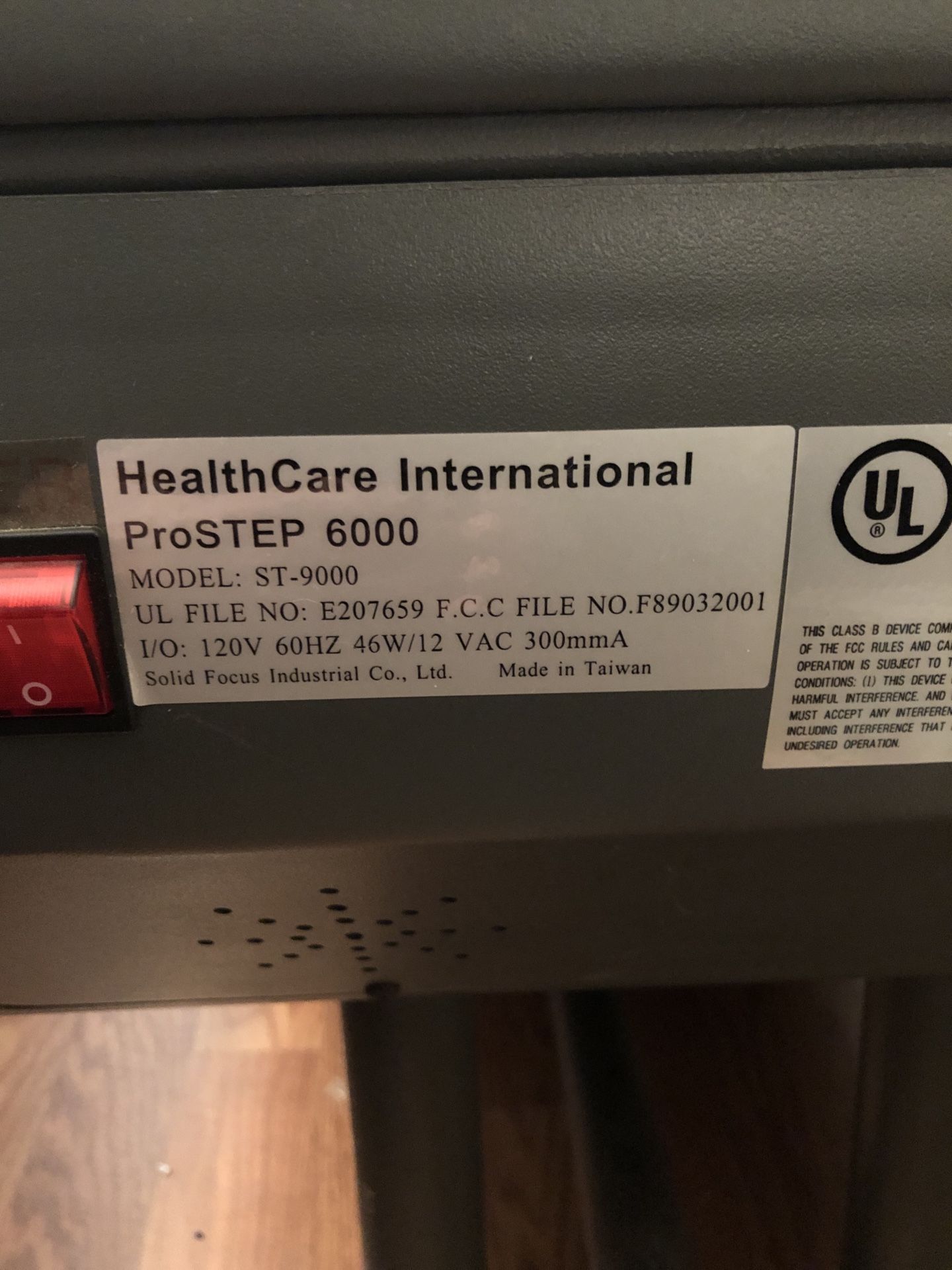 HealthCare Inc (HCI) ProStep 6000 Step Professional Stair Master ...