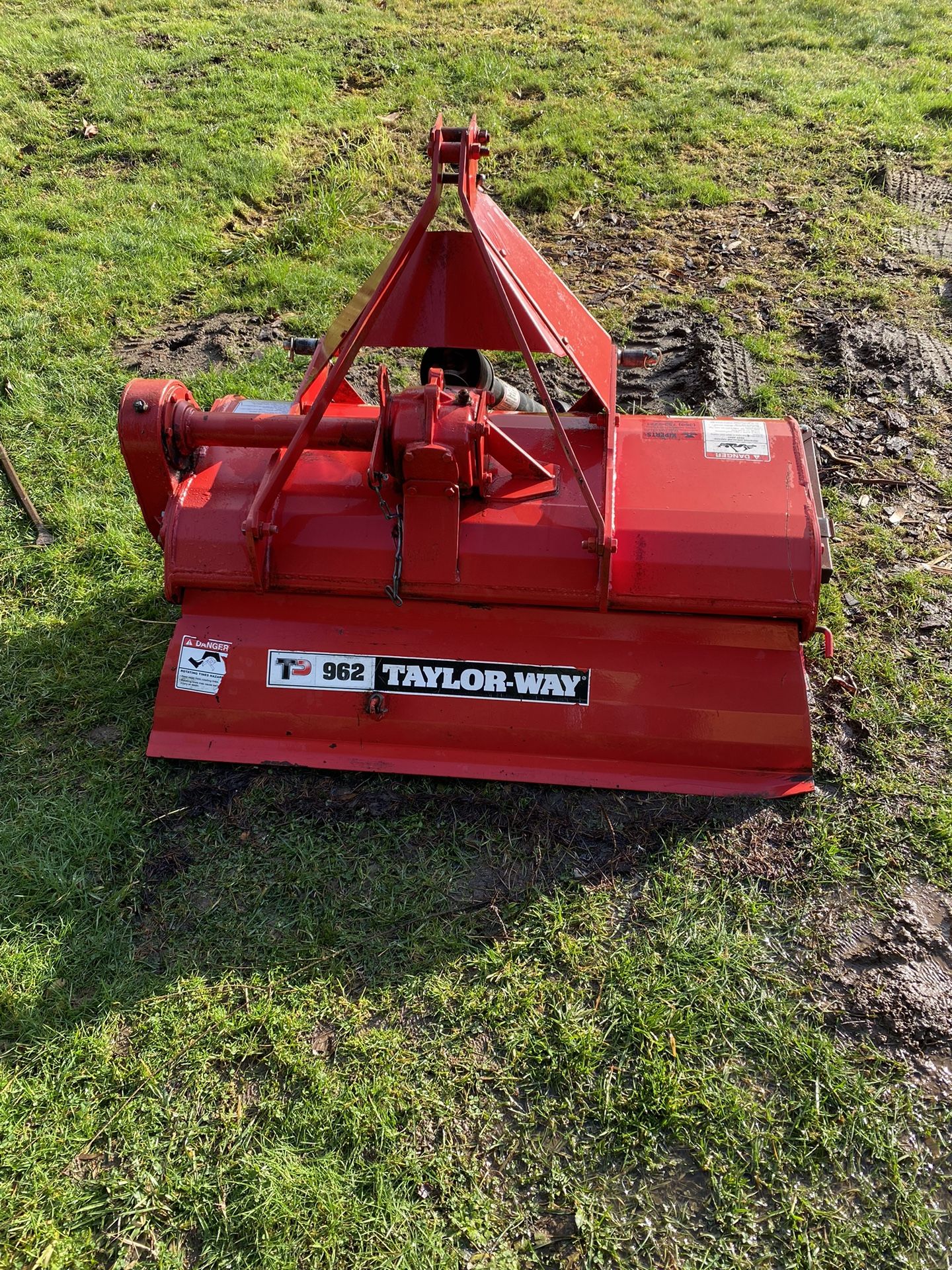 Taylor Way Model TP 962 Tiller with 3-point Hitch for Sale in Graham ...