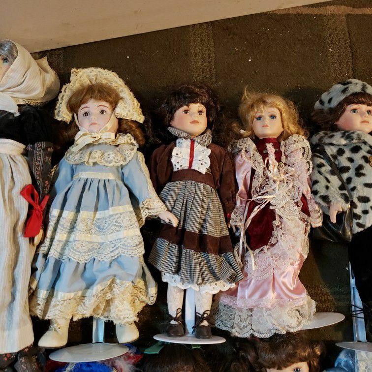 Antique Porcelain Dolls