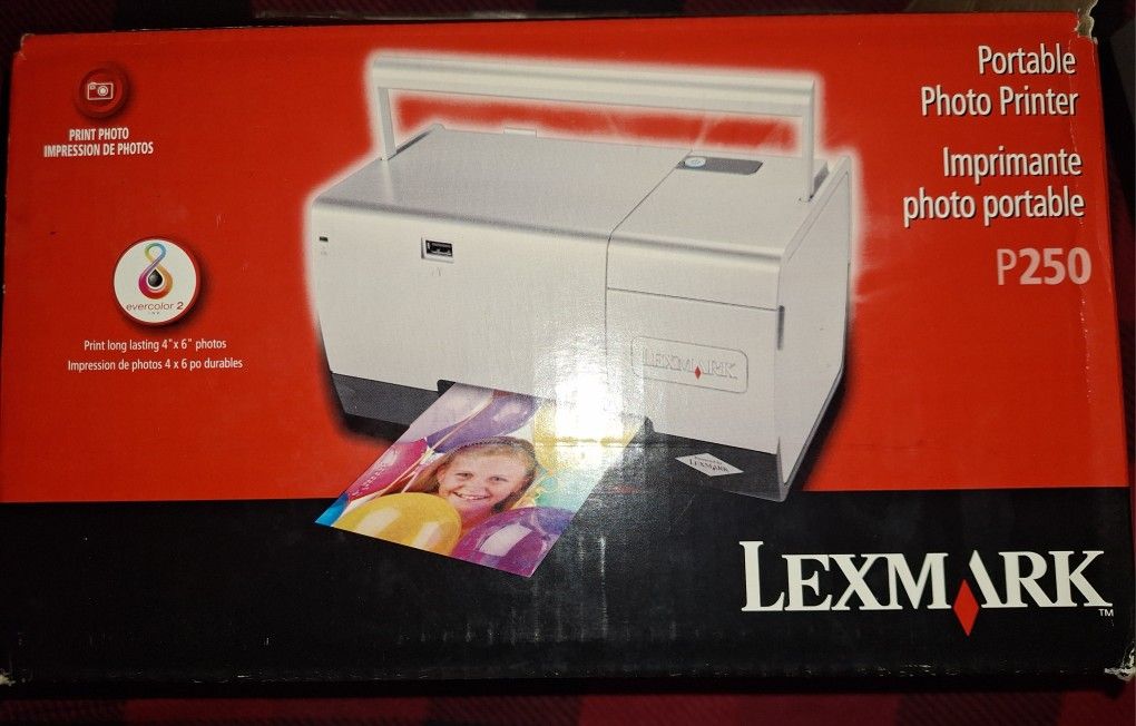 LEXMARK P250 PORTABLE PHOTO PRINTER for Sale in Port Huron, MI - OfferUp