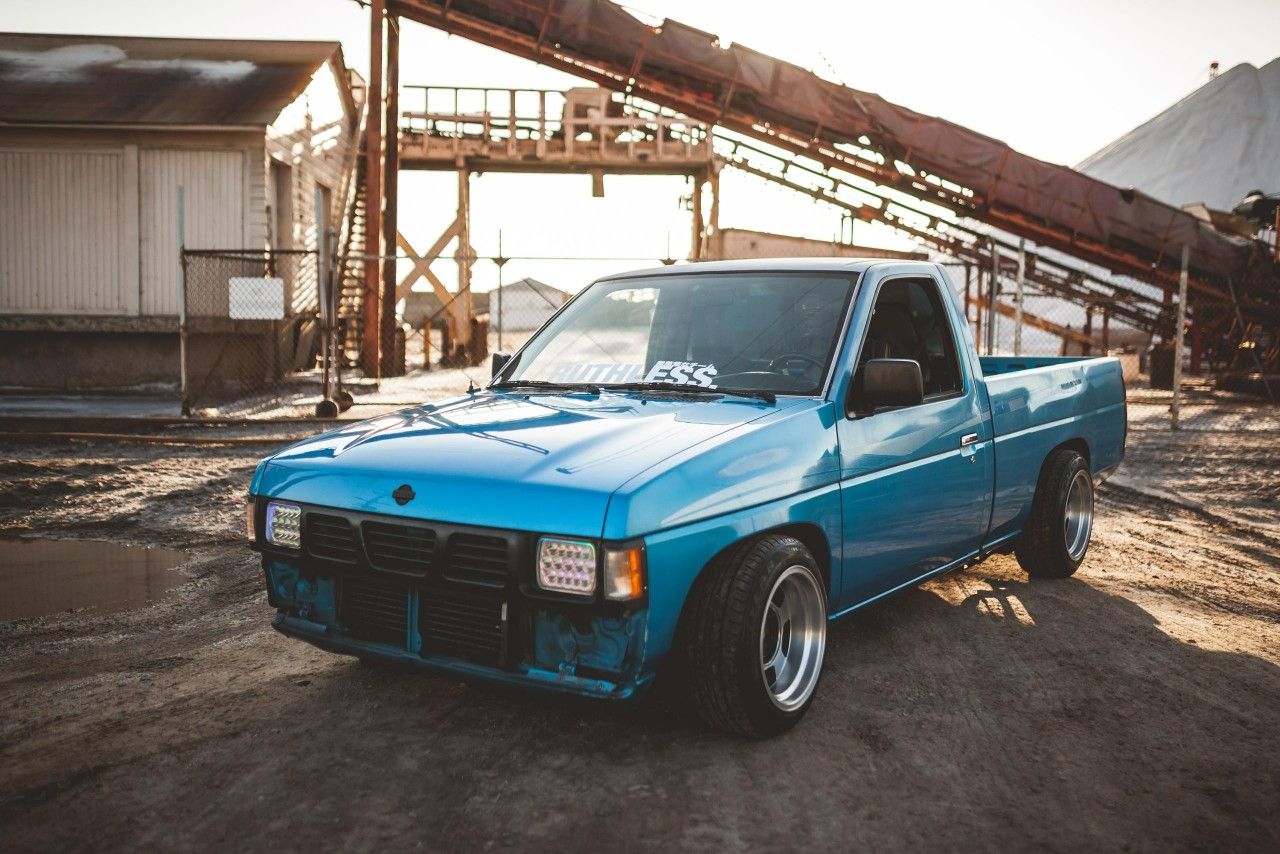 Stanced Nissan Hardbody