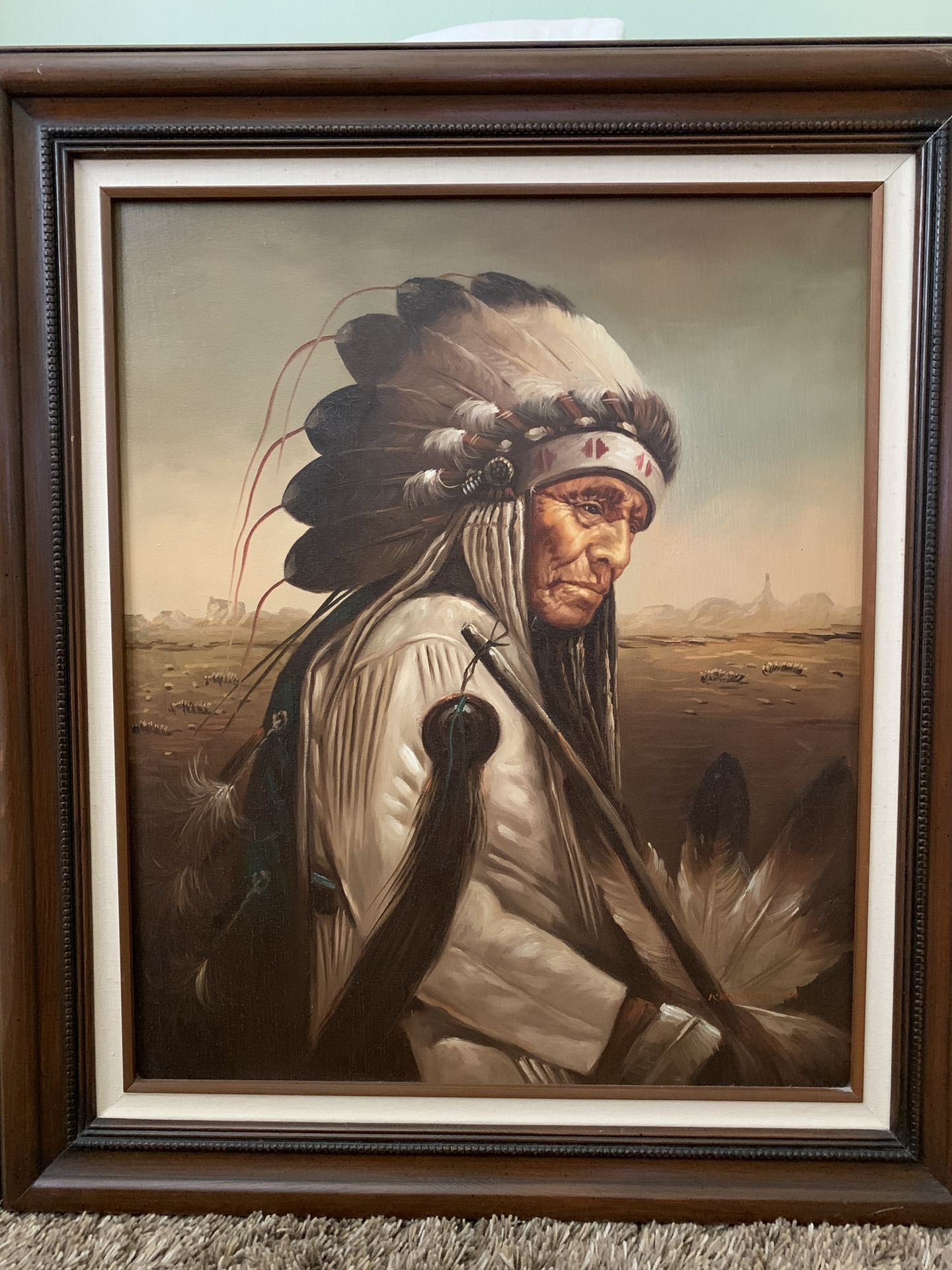 Signed Kenneth Su Oil Painting for Sale in Chandler, AZ - OfferUp