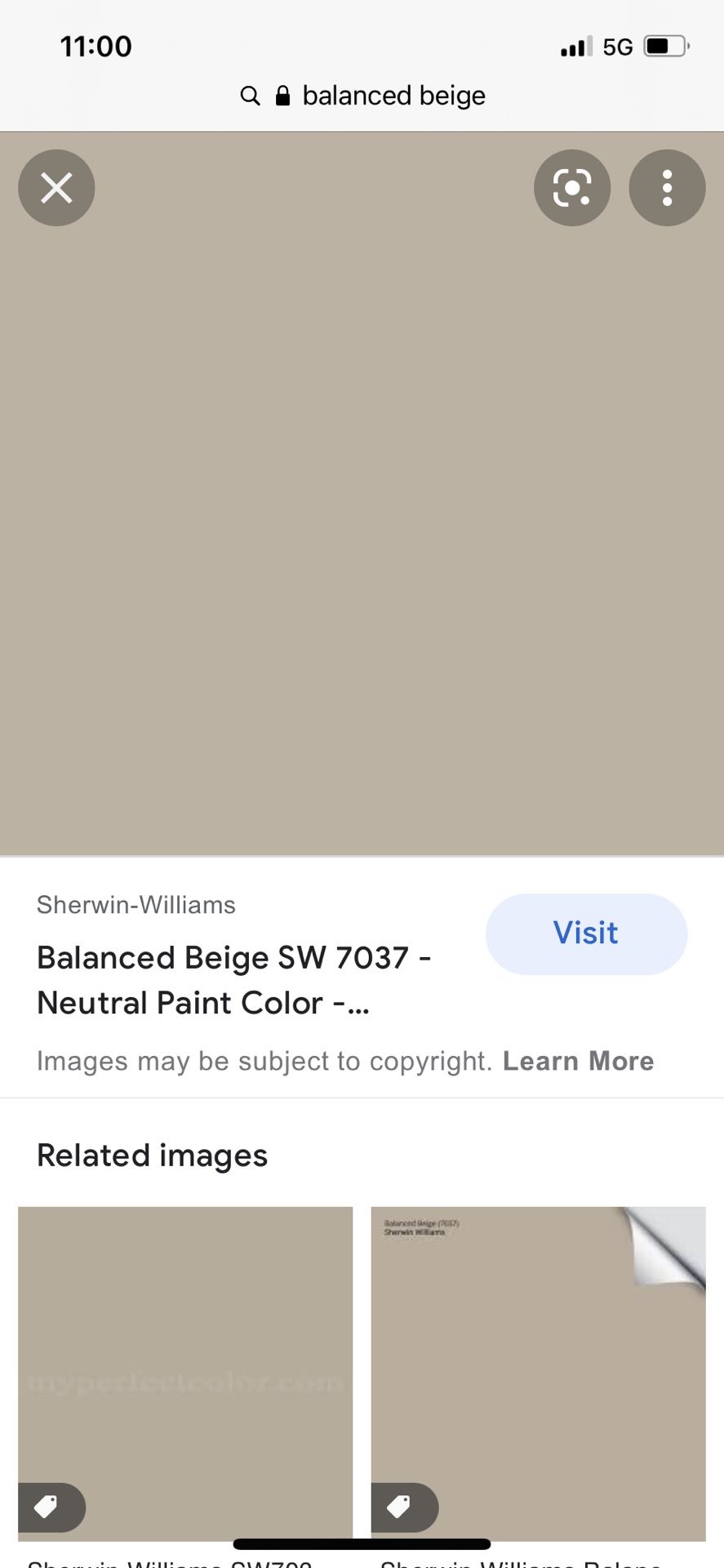 Sherwin Williams Balanced Beige Sw7037