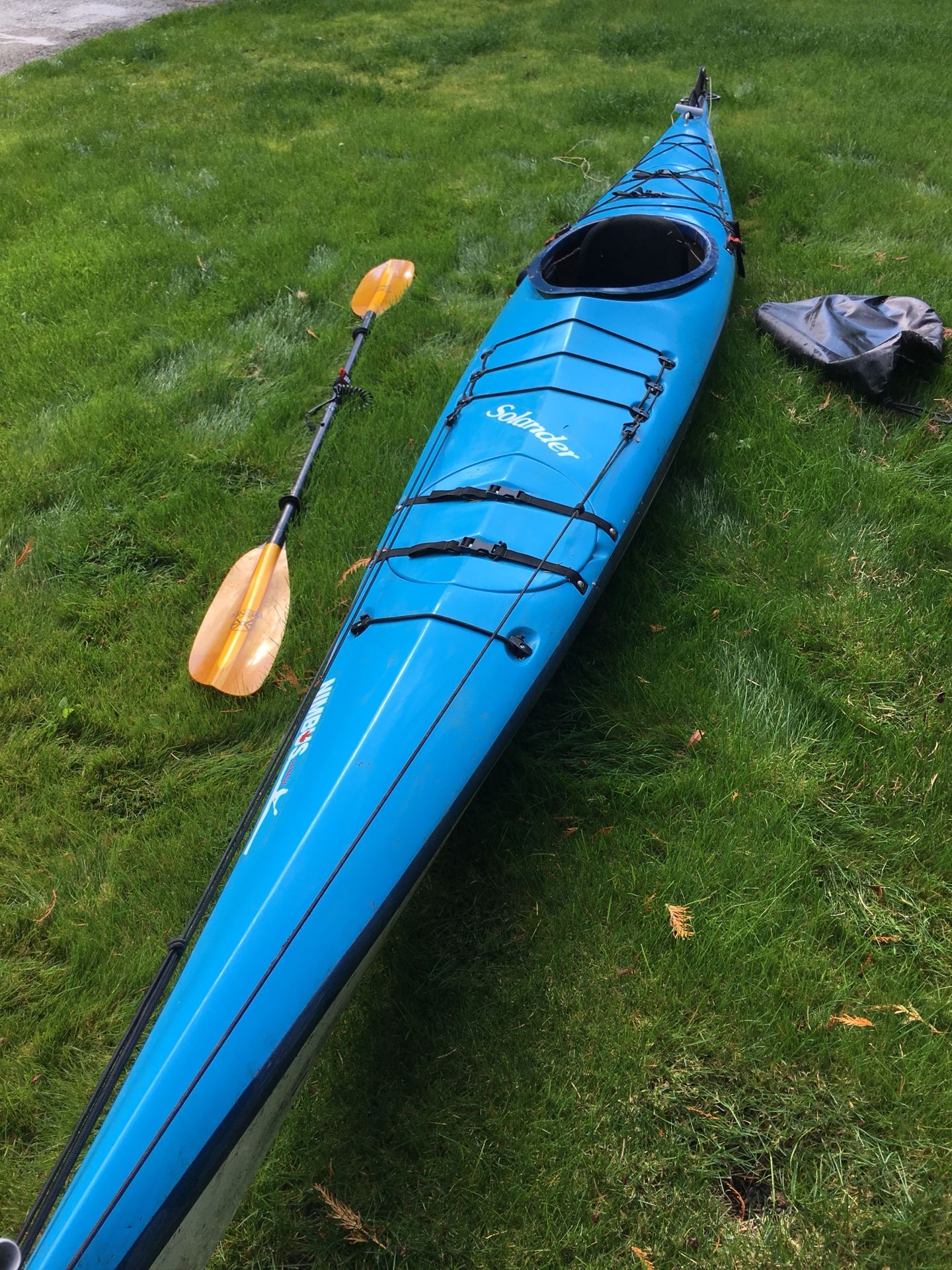 Touring Kayak: Nimbus Solander Kevlar with Werner paddle for Sale in ...