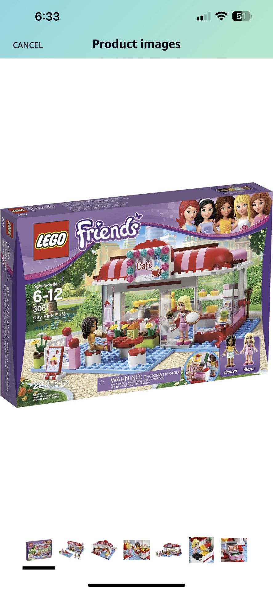 Lego Friends Cafe 3061 for Sale in Whittier CA OfferUp