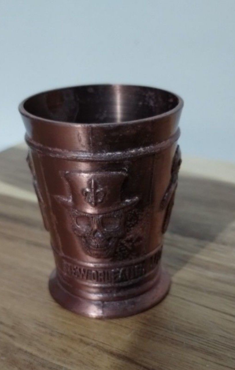 VINTAGE METAL - COPPER SHOT GLASS - 2 oz Fl - A999 for Sale in Chicago ...