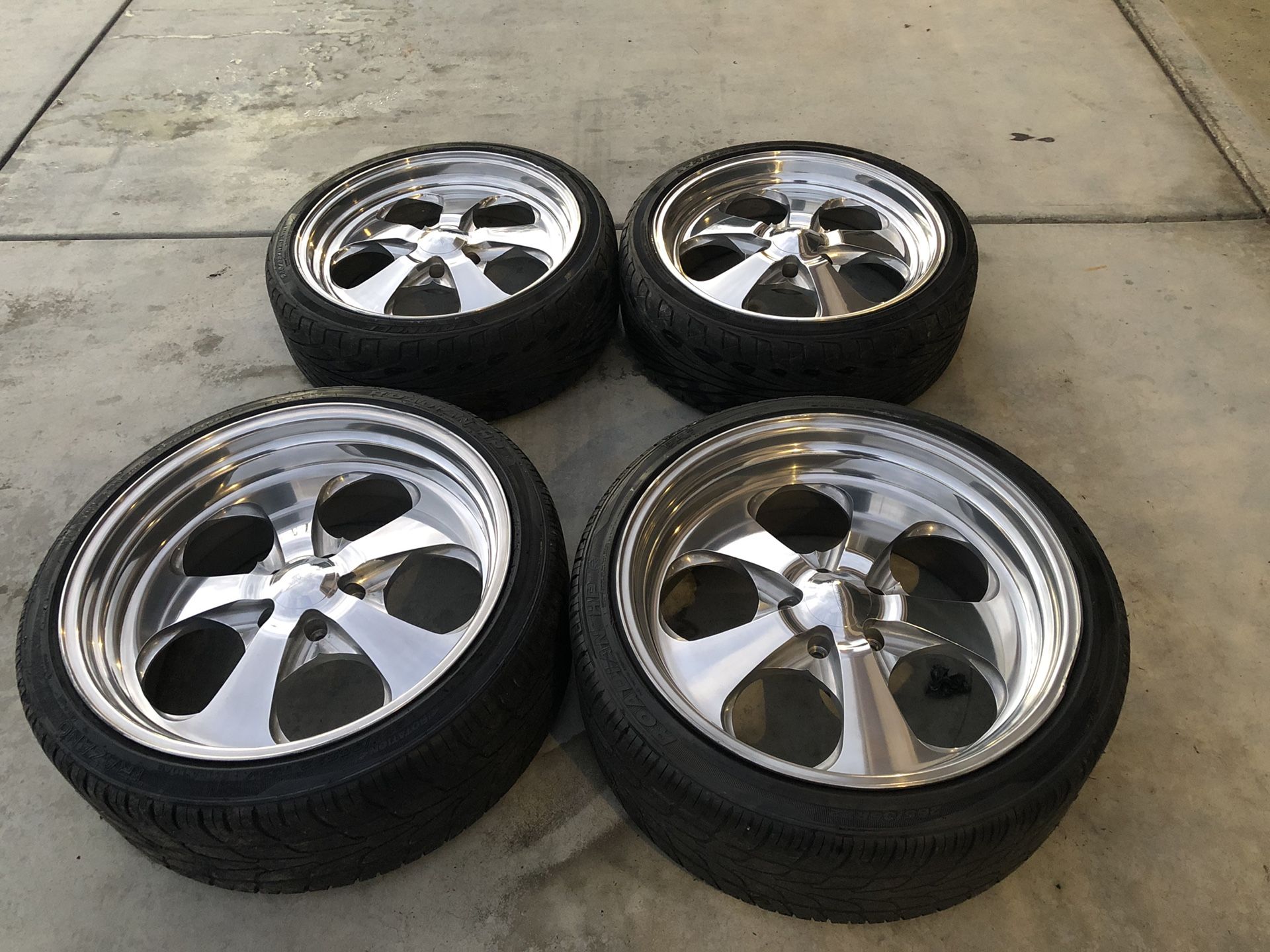 20/22 Budnik Billet Wheels for Sale in Fowler, CA - OfferUp