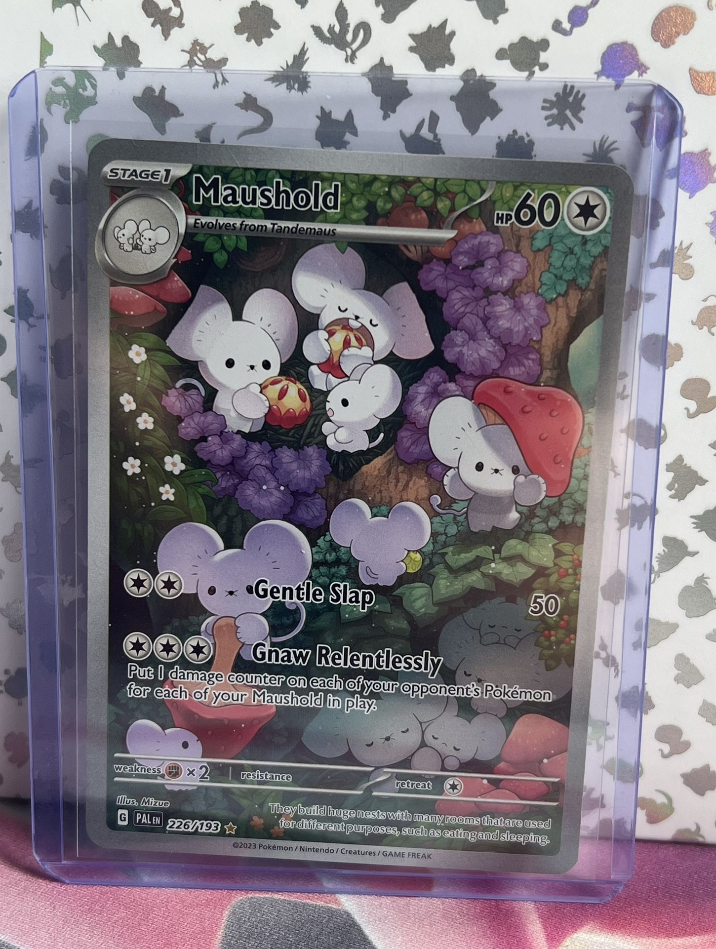 Pokemon TCG Maushold 226/193 Scarlet & Violet - Paldea Evolved ...