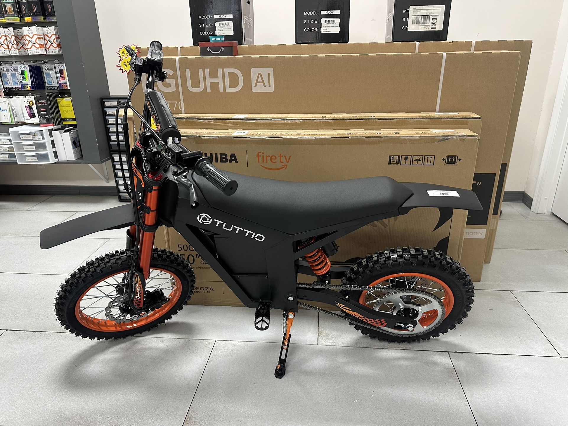 Tuittio Electric Dirt Bike 40mph! Finance For $150 Down Payment!! for ...