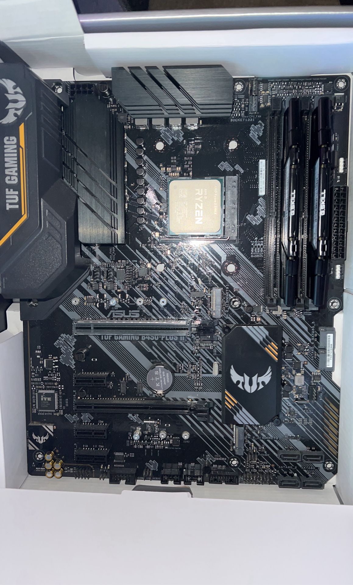 Asus B450 Plus II, Ryzen 5 5600x, 16gb 3200 Ram for Sale in Oswego, IL - OfferUp