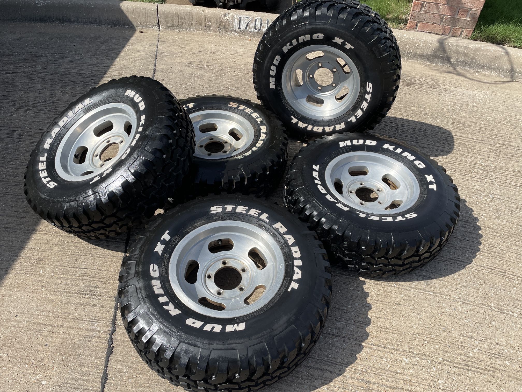 Mud King Xt Steel Radial Wheels And Tires 31X10.50R15 LT for Sale in ...