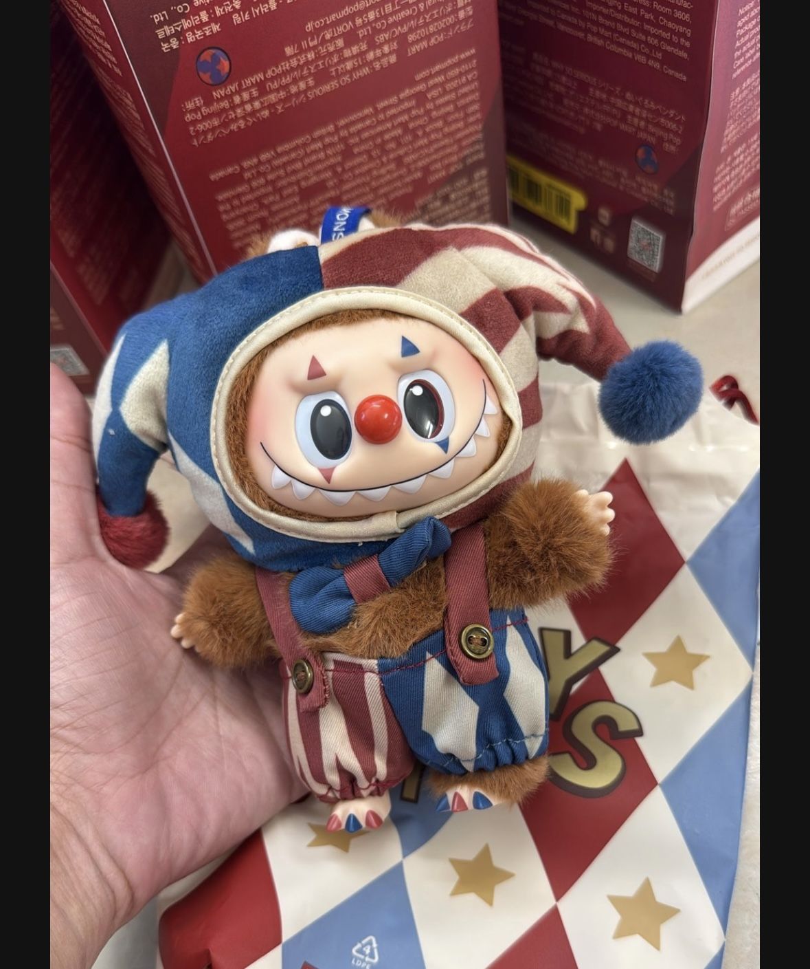 Pop Mart - Why So Serious - Labubu Juggling Clown for Sale in Anaheim ...