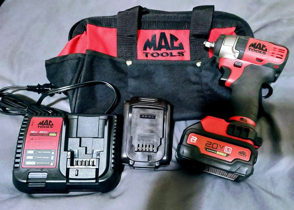 Mac tools 3/8" 20v brushless impact gun for Sale in Colton, CA - OfferUp