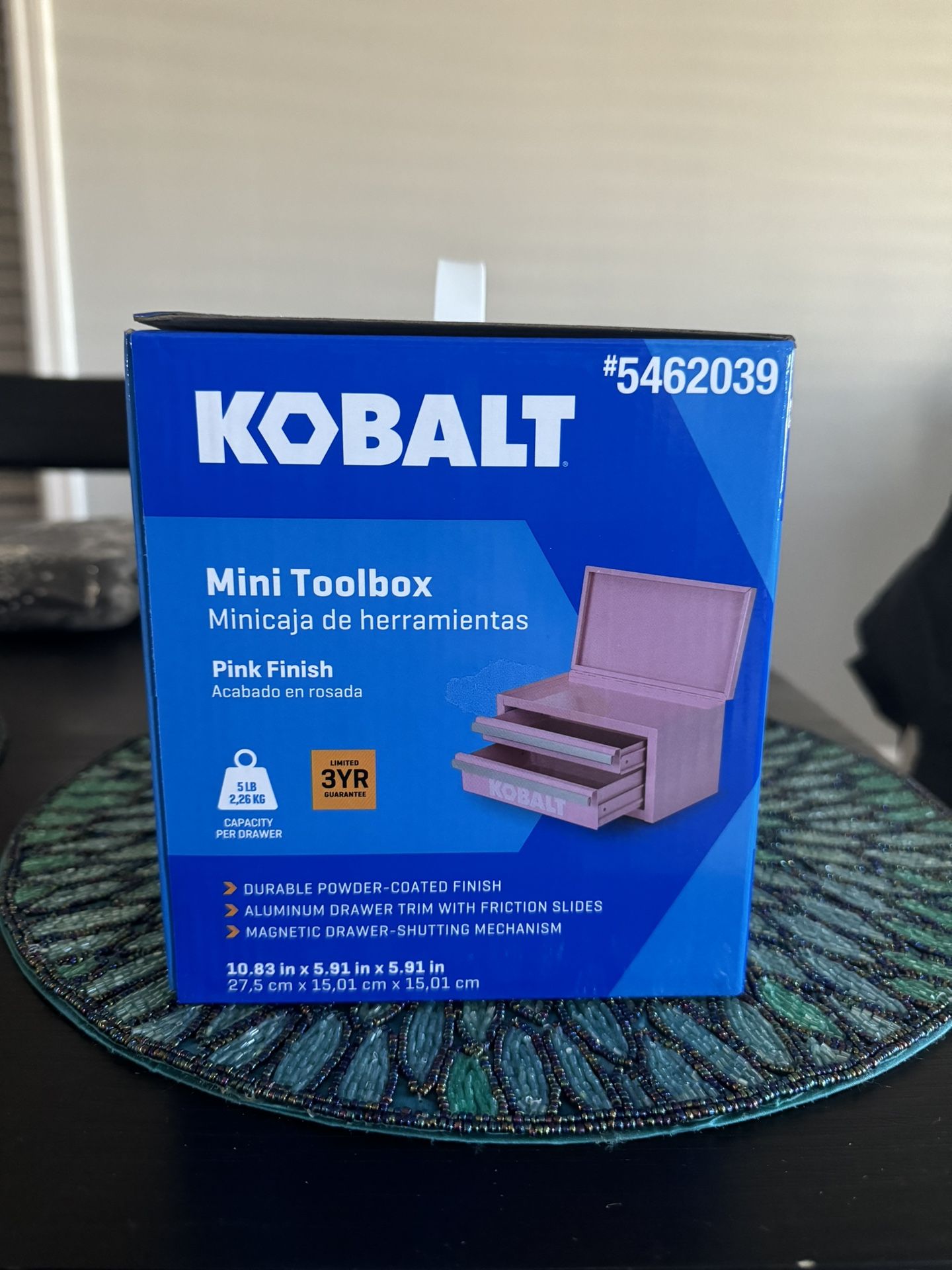 Kobalt Mini Tool Box Pink Finish Steel for Sale in Gardena, CA - OfferUp