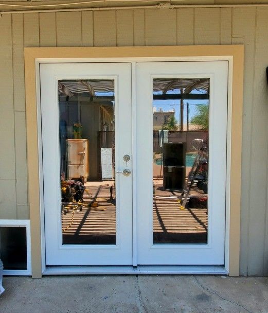 New French Doors 1-lite Full Glass For Sale for Sale in Phoenix, AZ ...