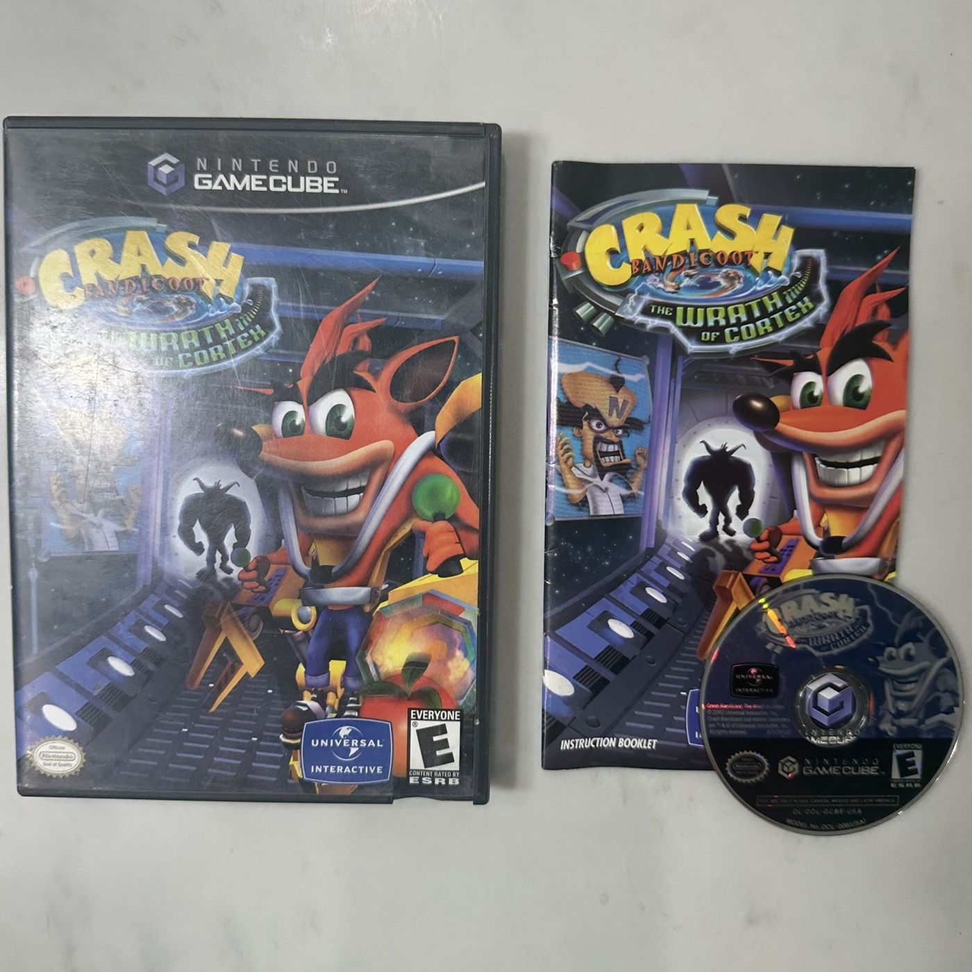 Crash Bandicoot Wrath Of Cortex Gamecube