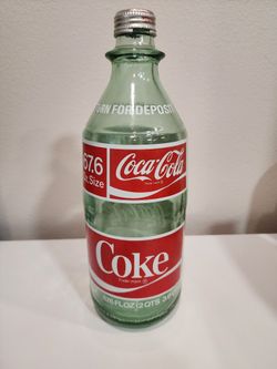 2 Liter Glass Coke Bottle