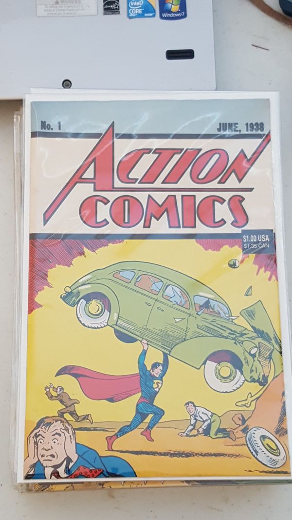 Action Comics number 1 first appearance of Superman for Sale in Tampa ...