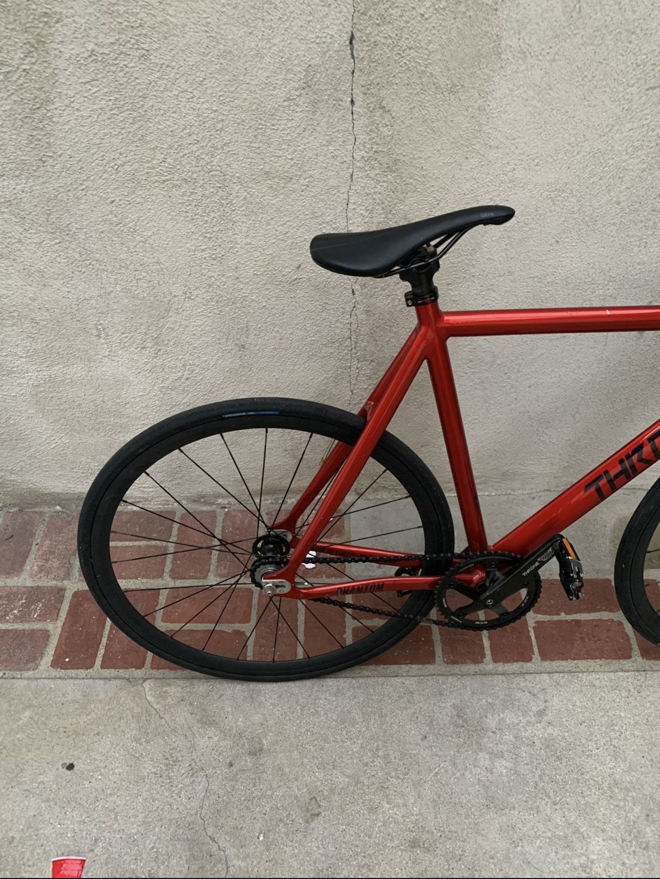 Red And Black Fixie