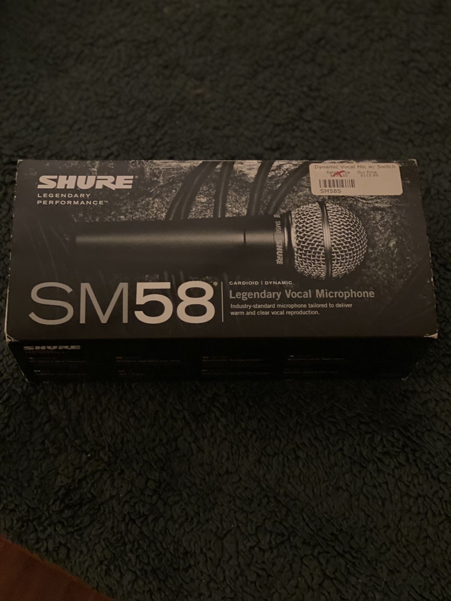 Shure SM58 Vocal Microphone for Sale in Irvine, CA - OfferUp