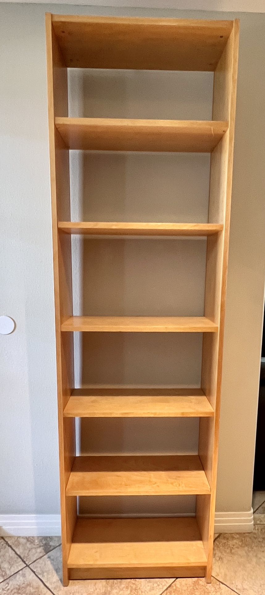 Tall Maple Bookcase for Sale in Westminster, CA - OfferUp
