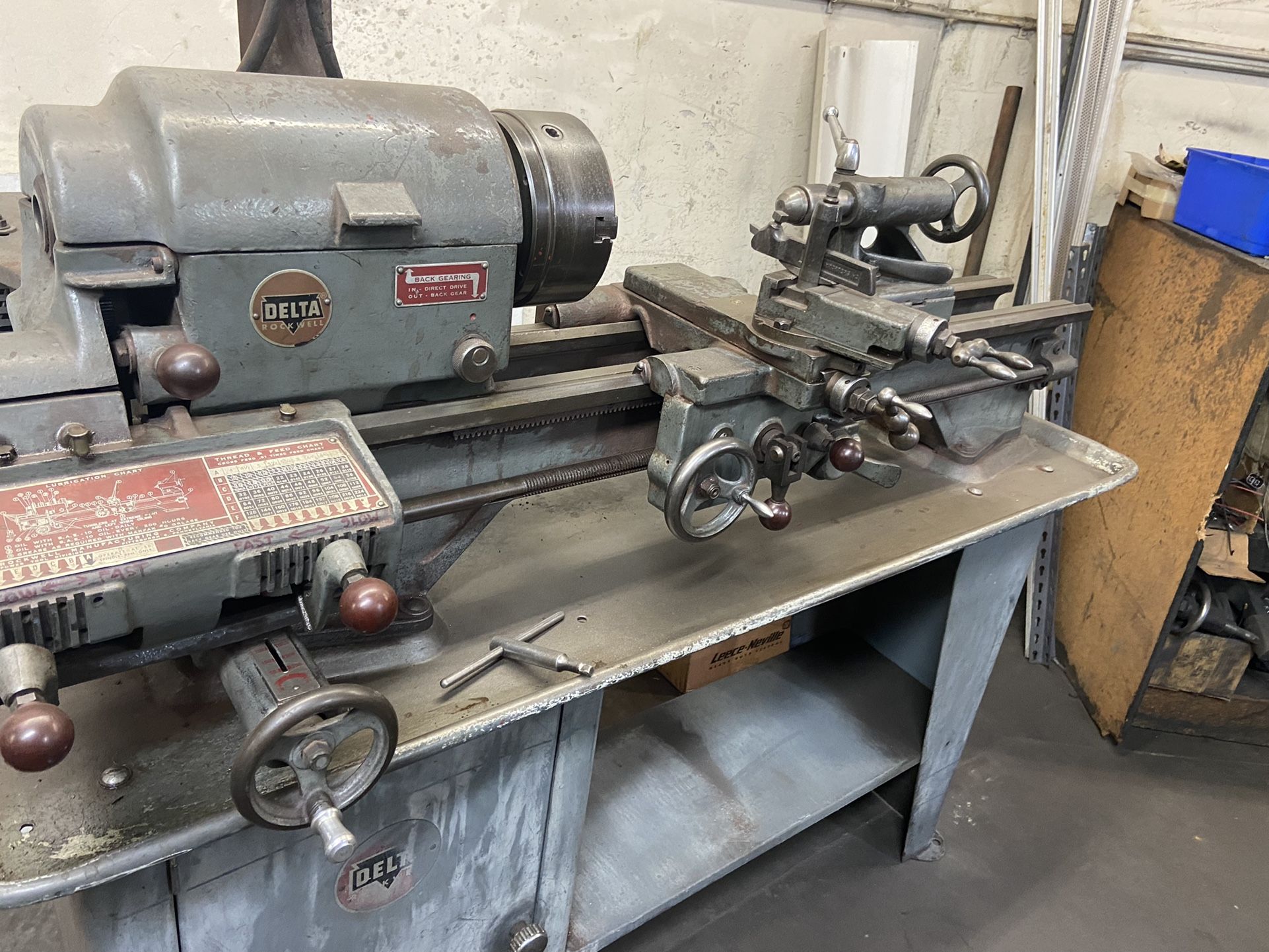 Rockwell Metal Lathe