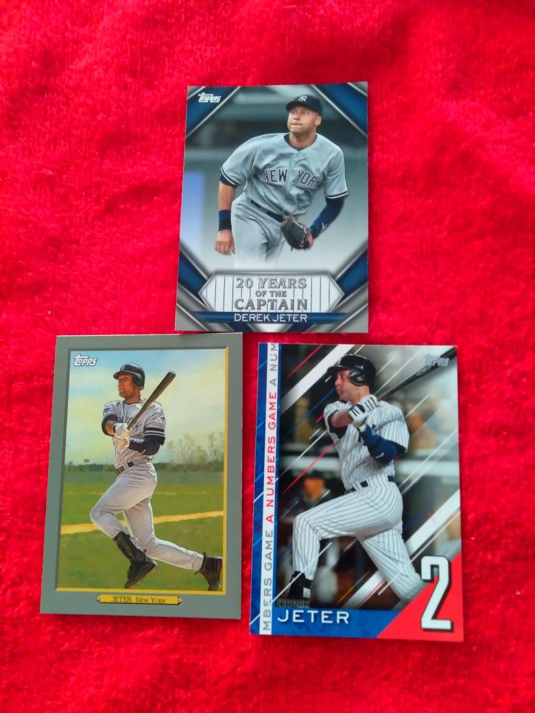 Derek Jeter Baseball Card