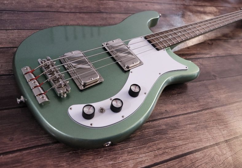 Epiphone Embassy Bass Varitone Mod Wanderlust Metallic Green for Sale ...