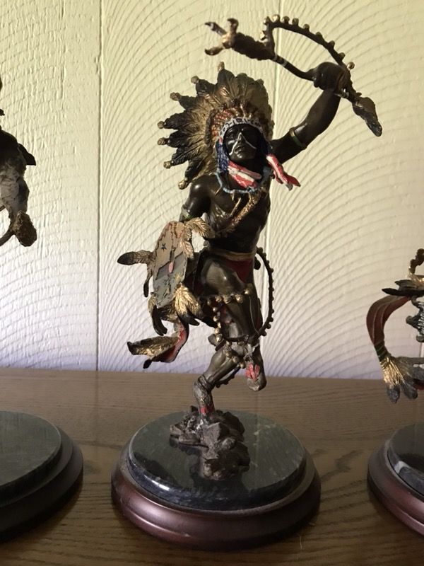 franklin mint bronze indian statues for Sale in Bethel Park, PA - OfferUp