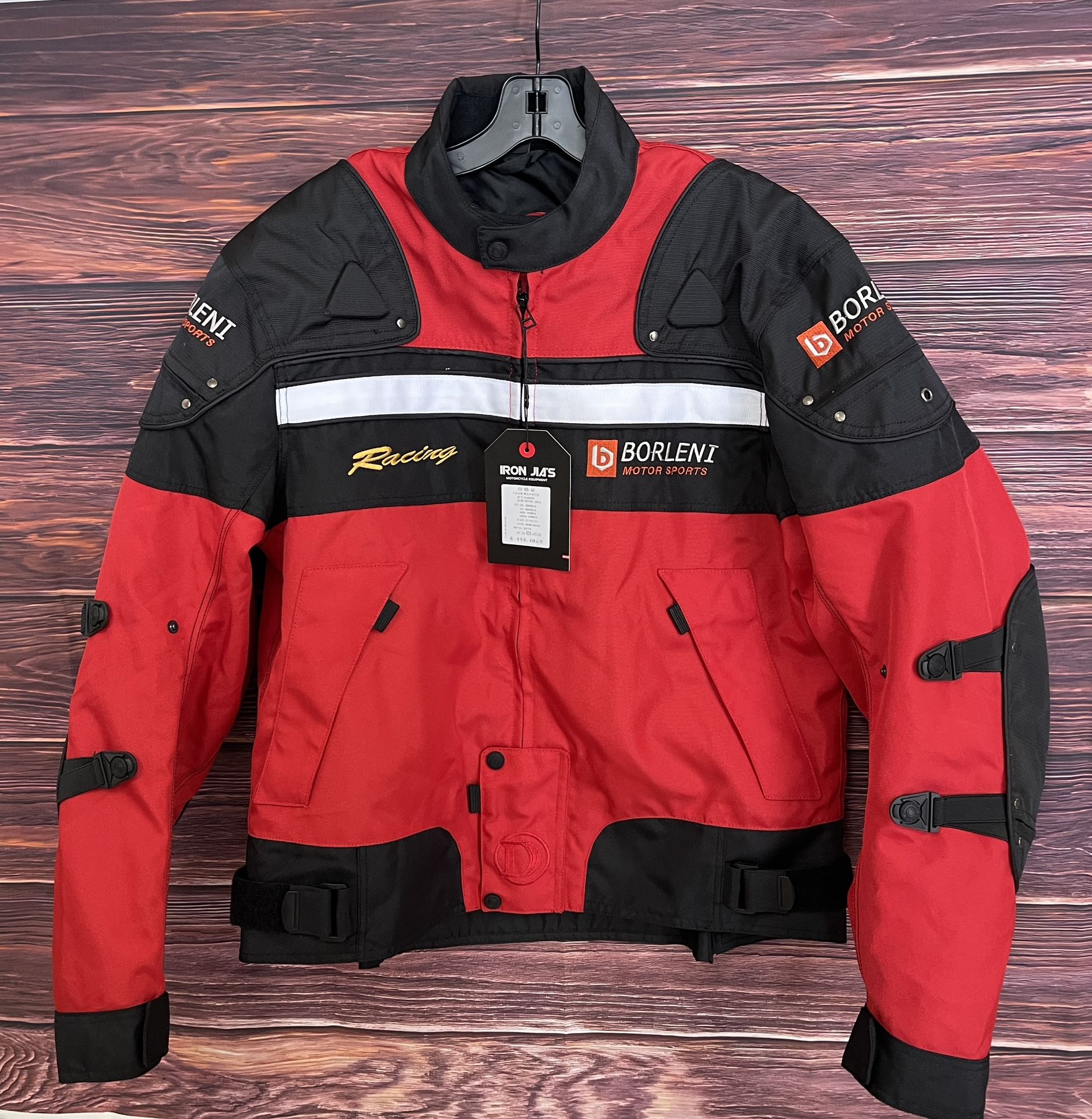 Wind proof Motorcycle Jacket With Protective Pads Size M for Sale in ...