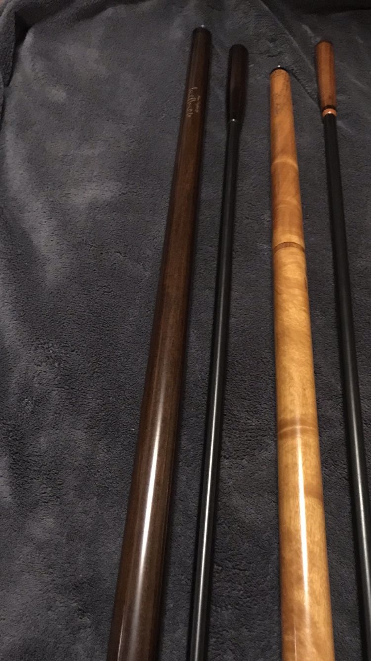 Pair of vintage Waldo custom pool cues for Sale in Buckley, WA - OfferUp