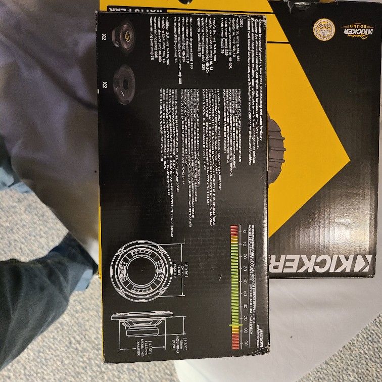 Kicker 5 1/4 inch 225 watts Speakers for Sale in Altamonte Springs, FL ...