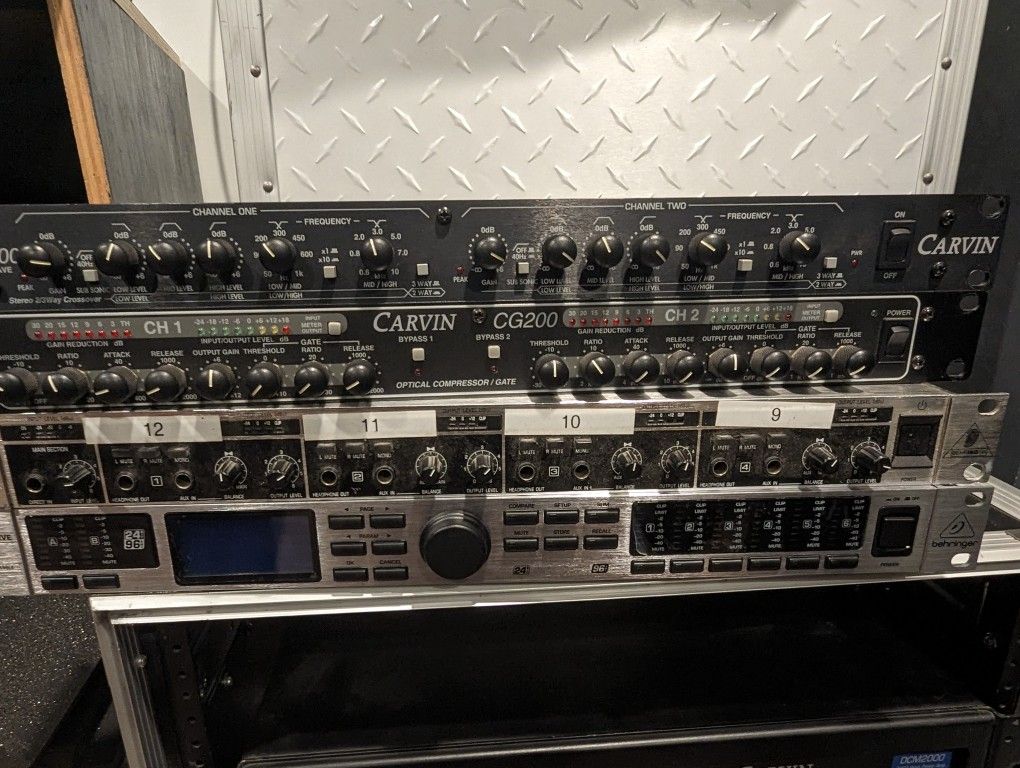 Carvin Crossover And Compressor/ Behringer for Sale in Lakewood, CA ...