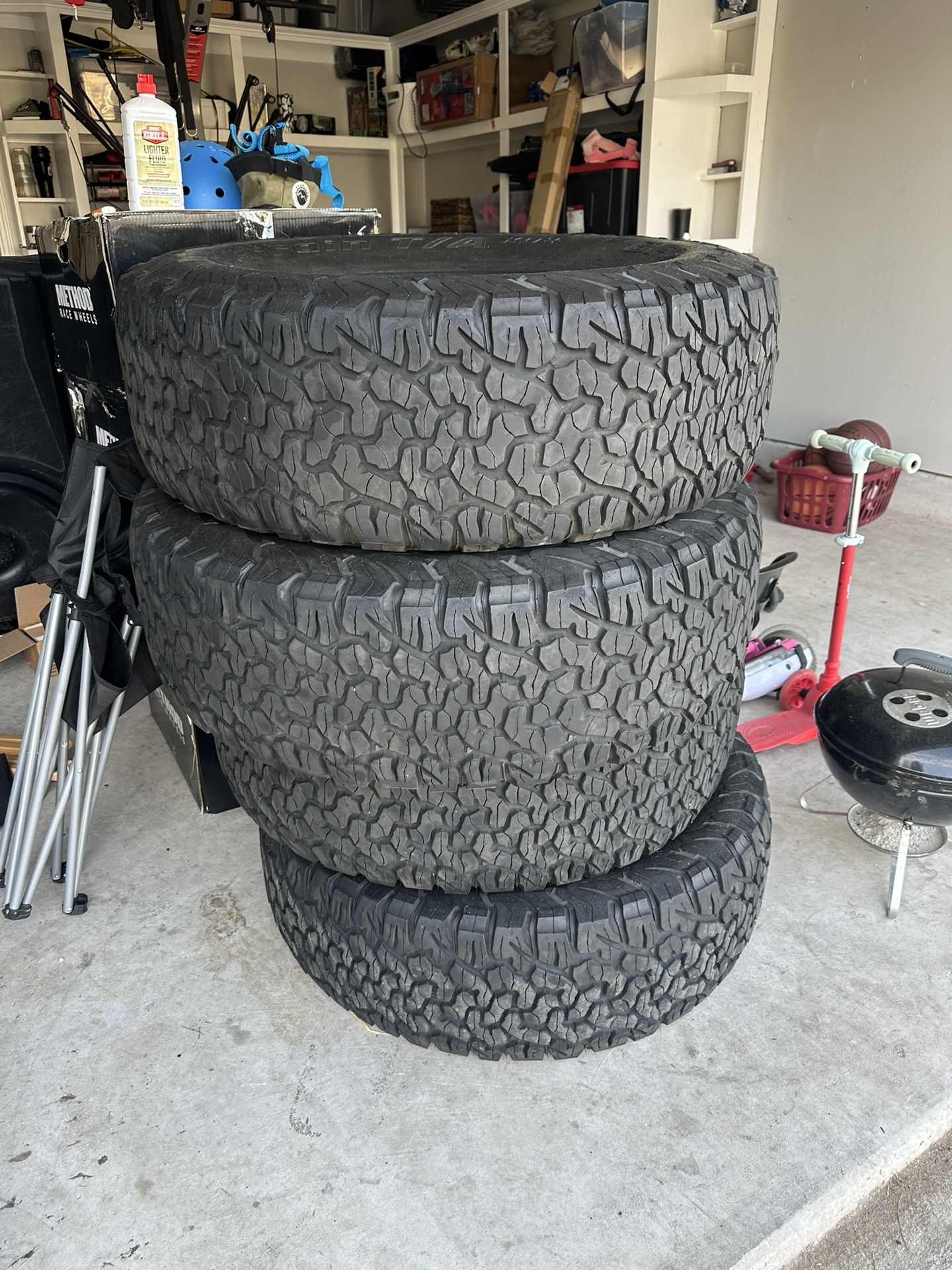 37” Used BF Goodrich All Terrain T/A Tires 37x12.50R17 tires $400 for 4 ...