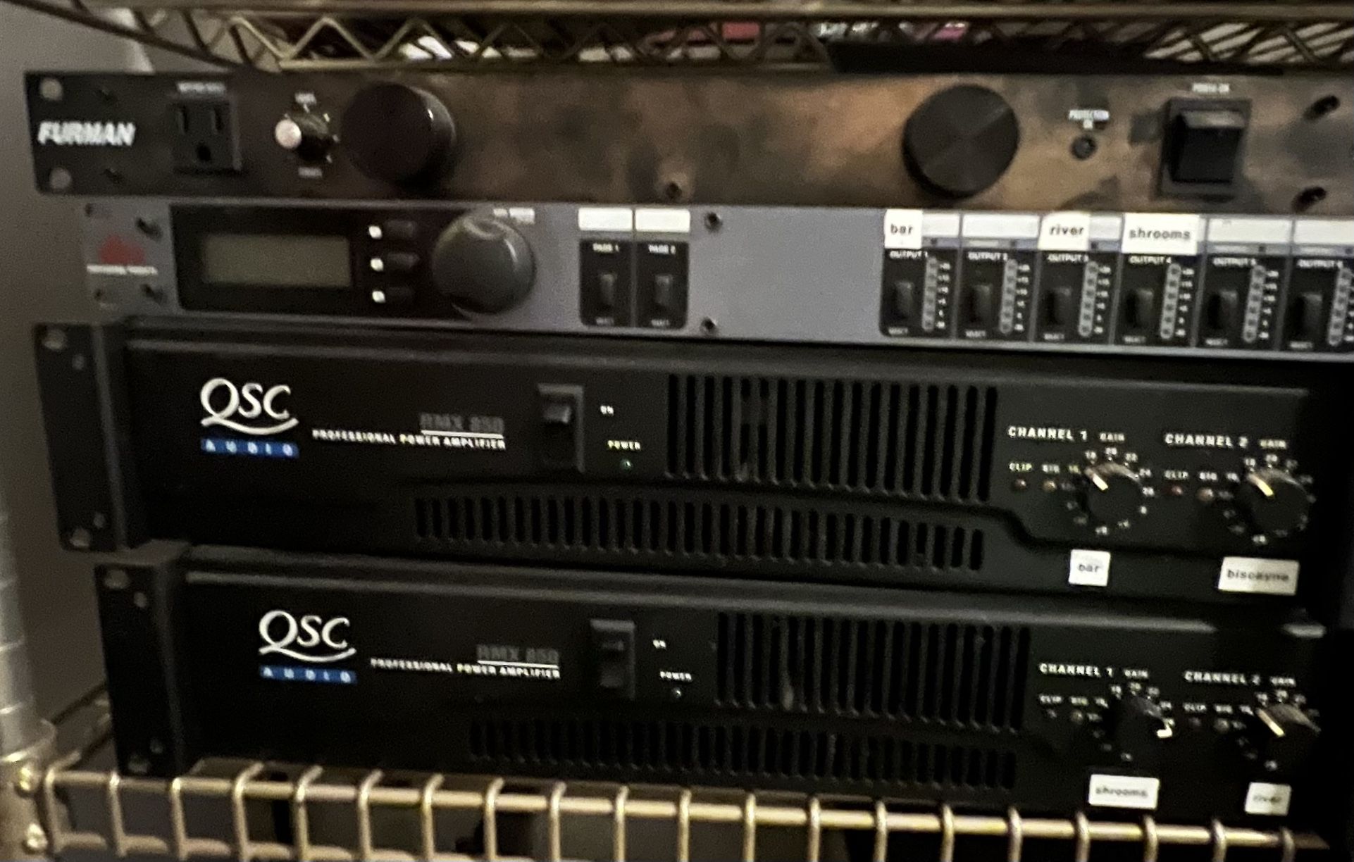 Restaurant Sound System (Furman QSC) for Sale in Miami, FL - OfferUp