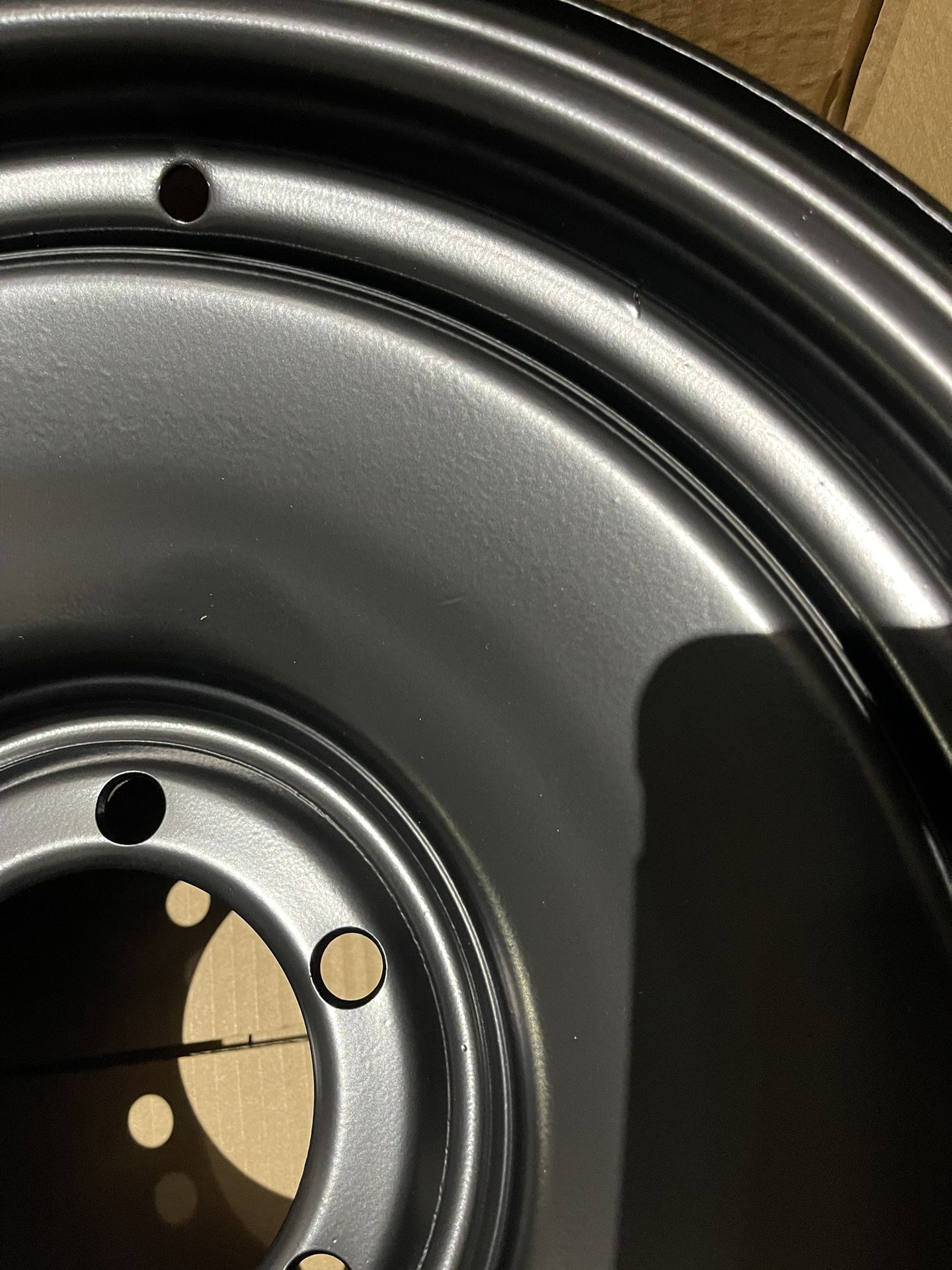 Set Of Four Steel Wheels Us Wheel Rat Rod Rims C10 Truck 6x5.5 Chevy ...