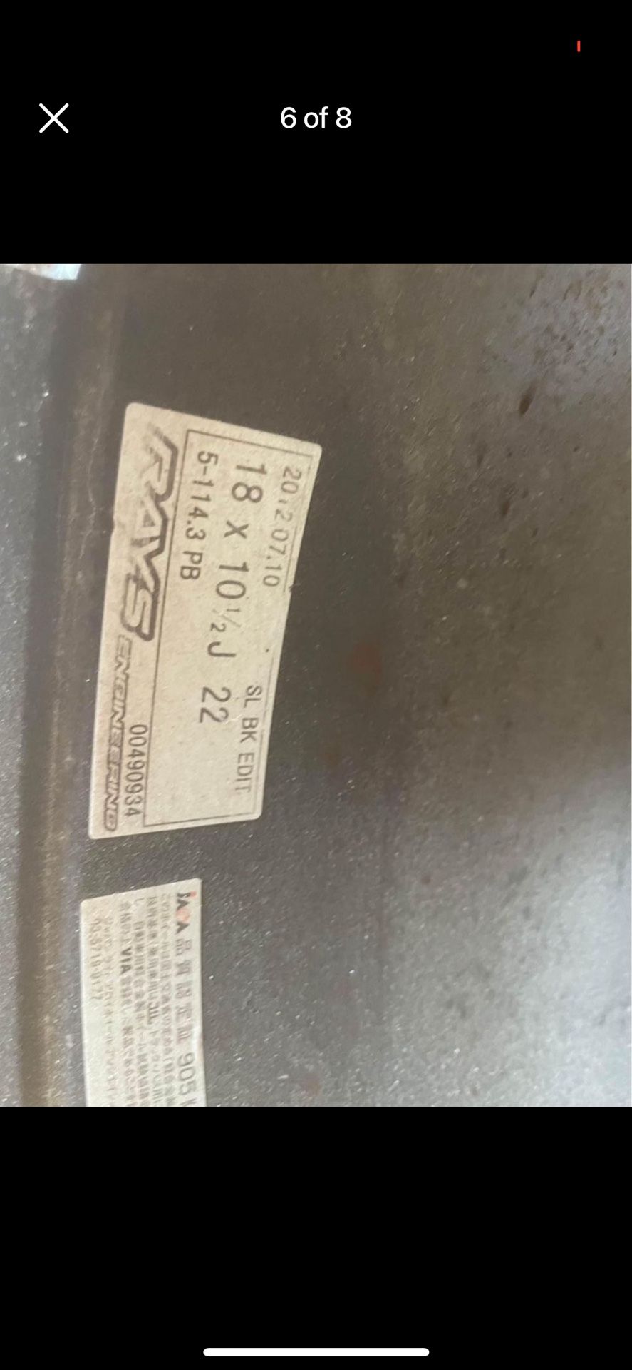 Limited Time Offer Volksracing Rays Te 37 Rims Wheel Tires for Sale in ...