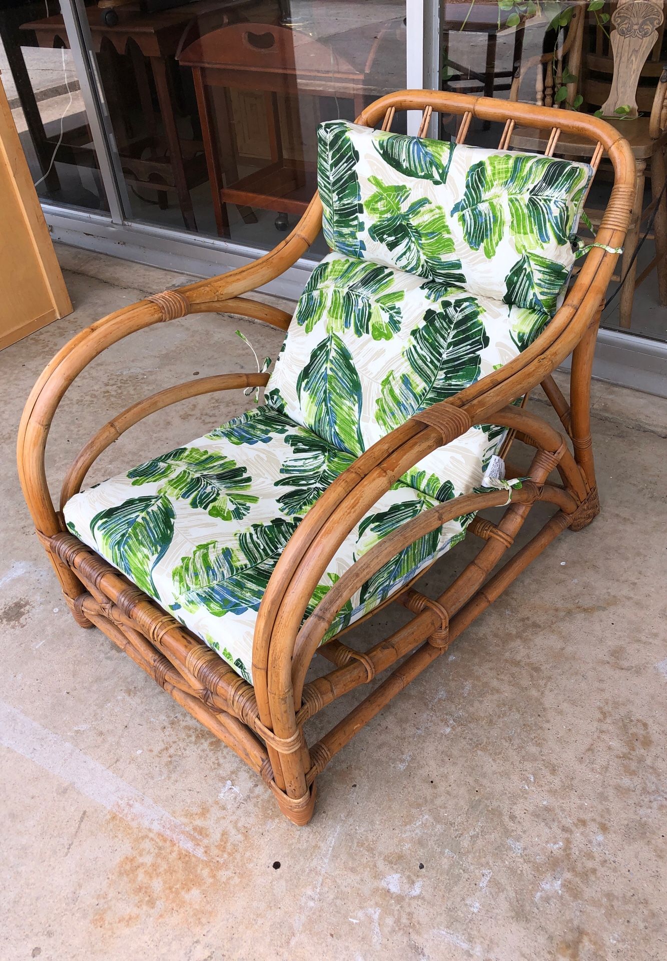 Vintage Bamboo Chairs Vintage Bamboo And Wicker Chair – The Little