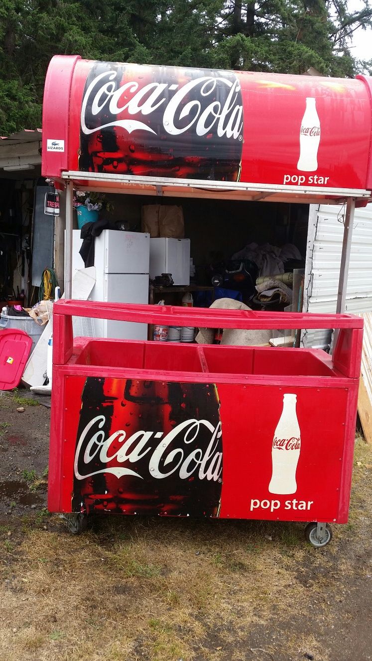 COCA COLA BEVERAGE CART for Sale in Tacoma, WA - OfferUp