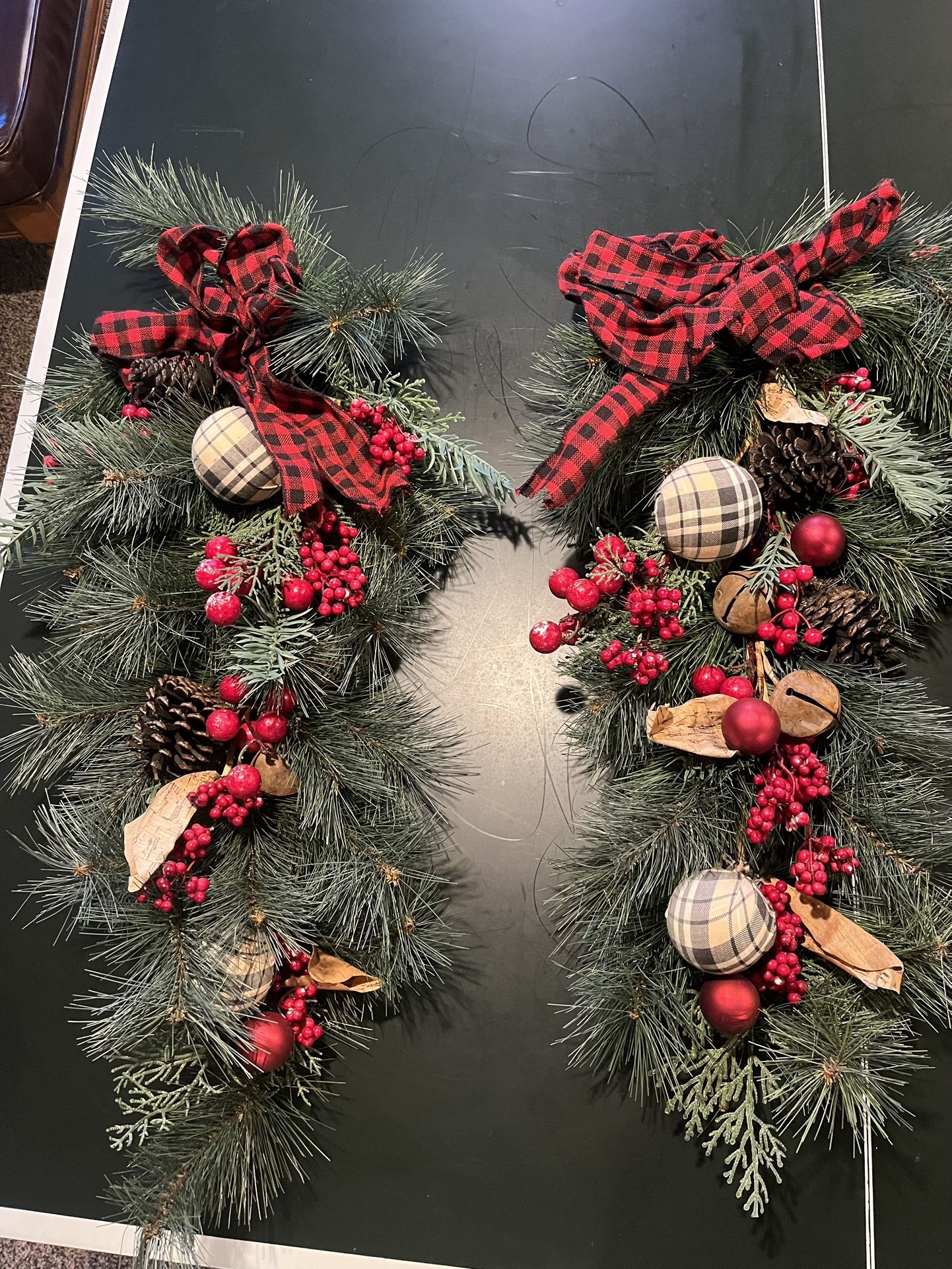 Set Of 2 Christmas Wall Swags 32” Long for Sale in Stony Point, NY ...