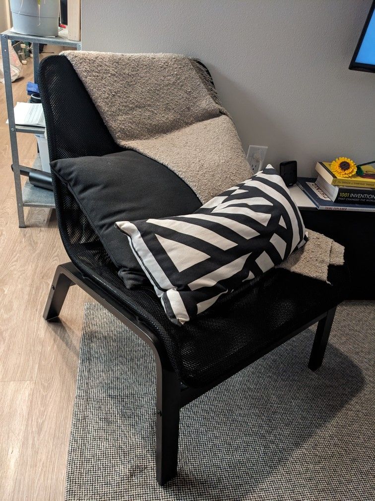 Ikea Nolmyra Black Accent Chair for Sale in Chittenango NY OfferUp