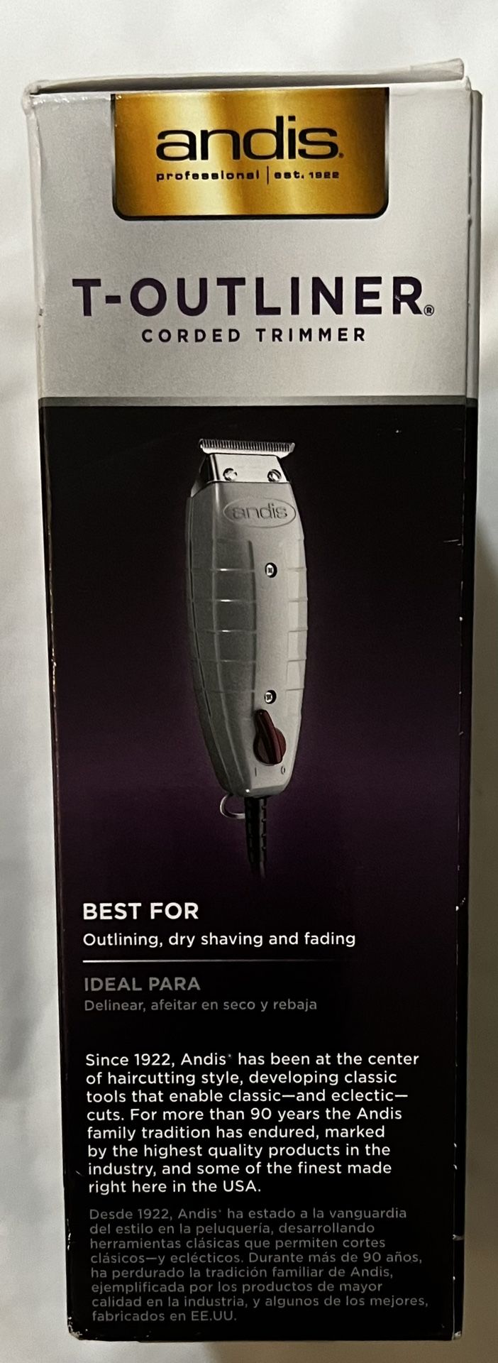 Andis 04780 Professional T-Outliner Beard & Hair Trimmer for Sale in ...
