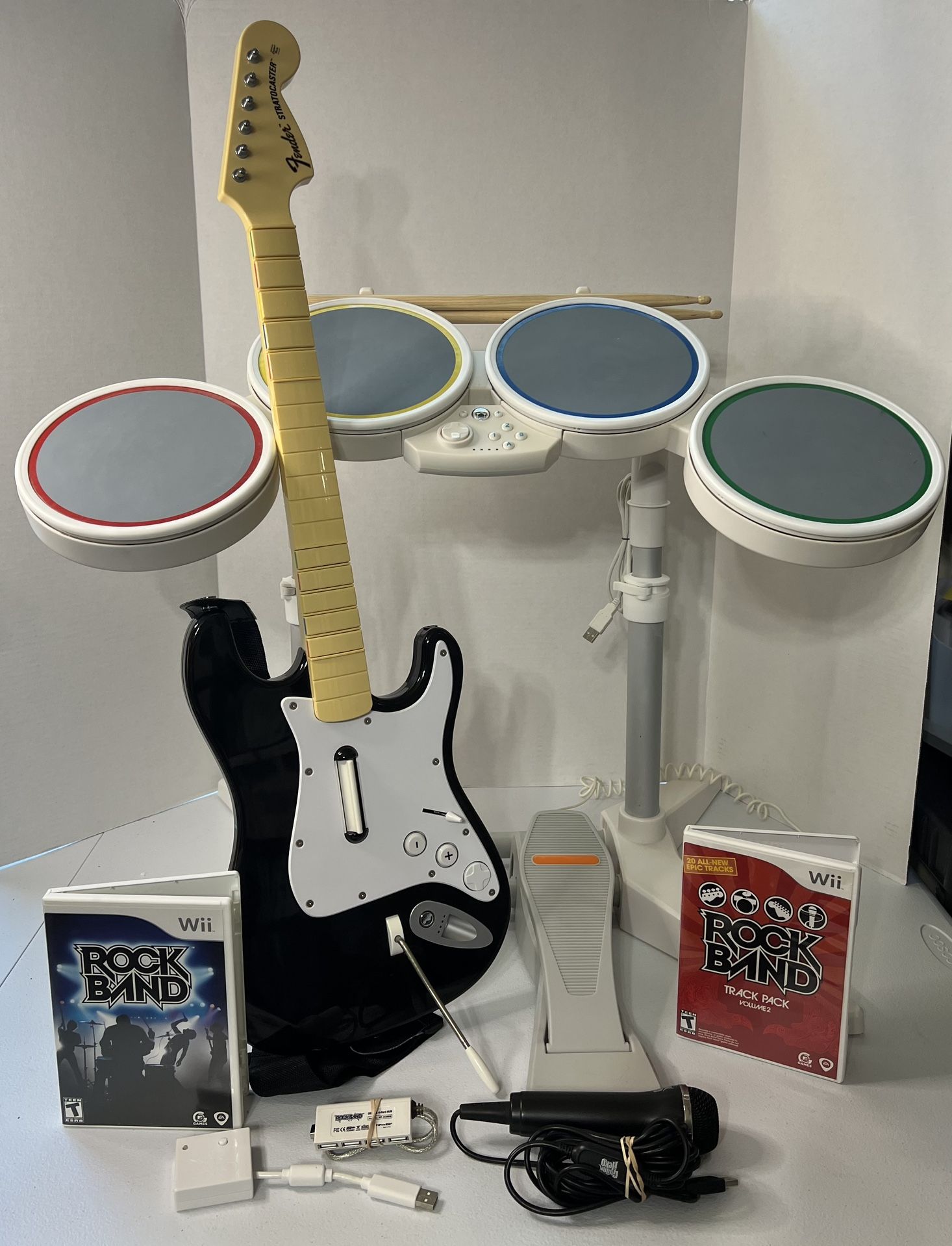 Wii Rock Band Set for Sale in Duluth, GA - OfferUp