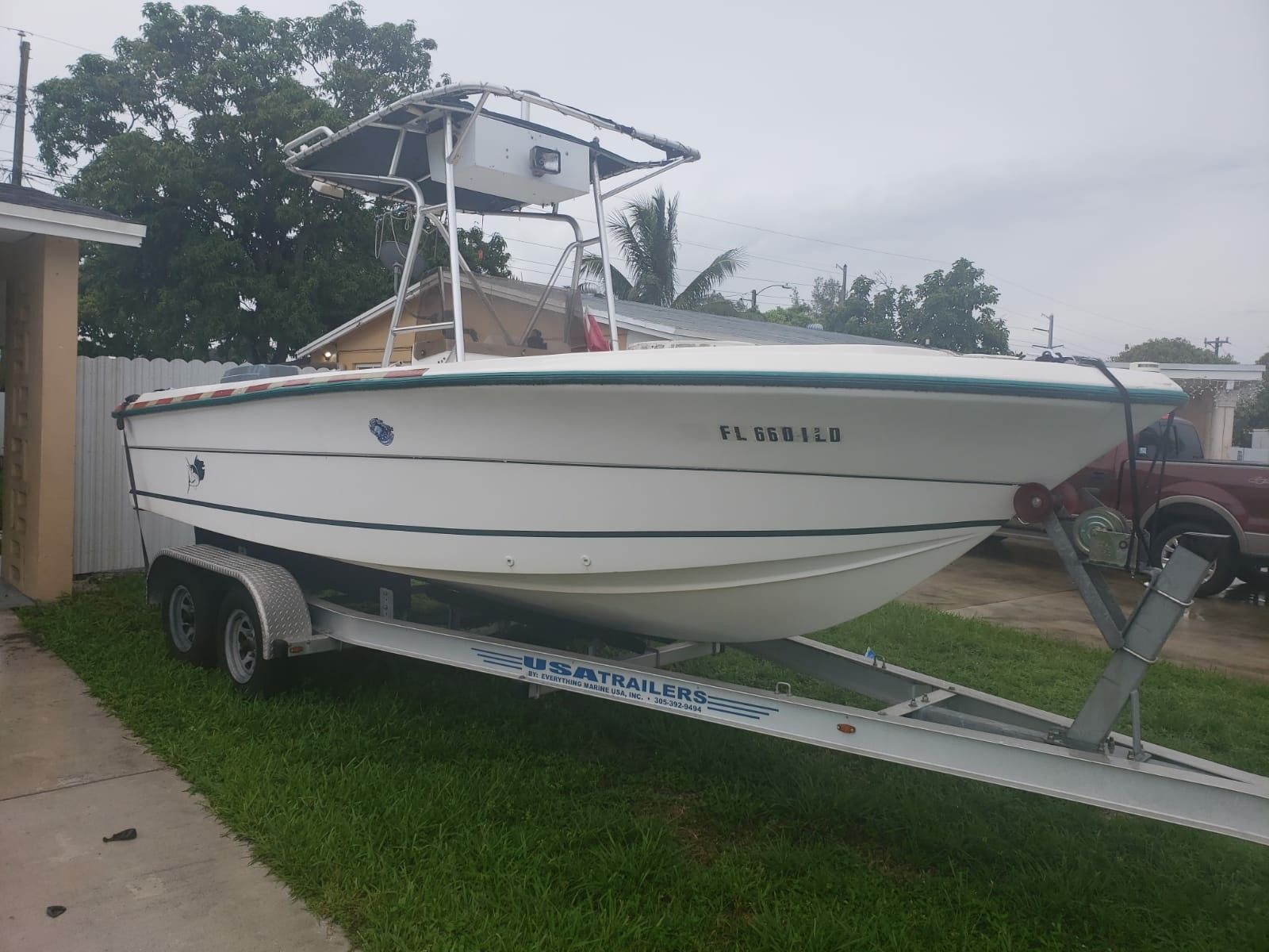 1995 Angler 21 ft. Open Fisherman !!! 200 hp Suzuki 2 stroke ! Miami ...