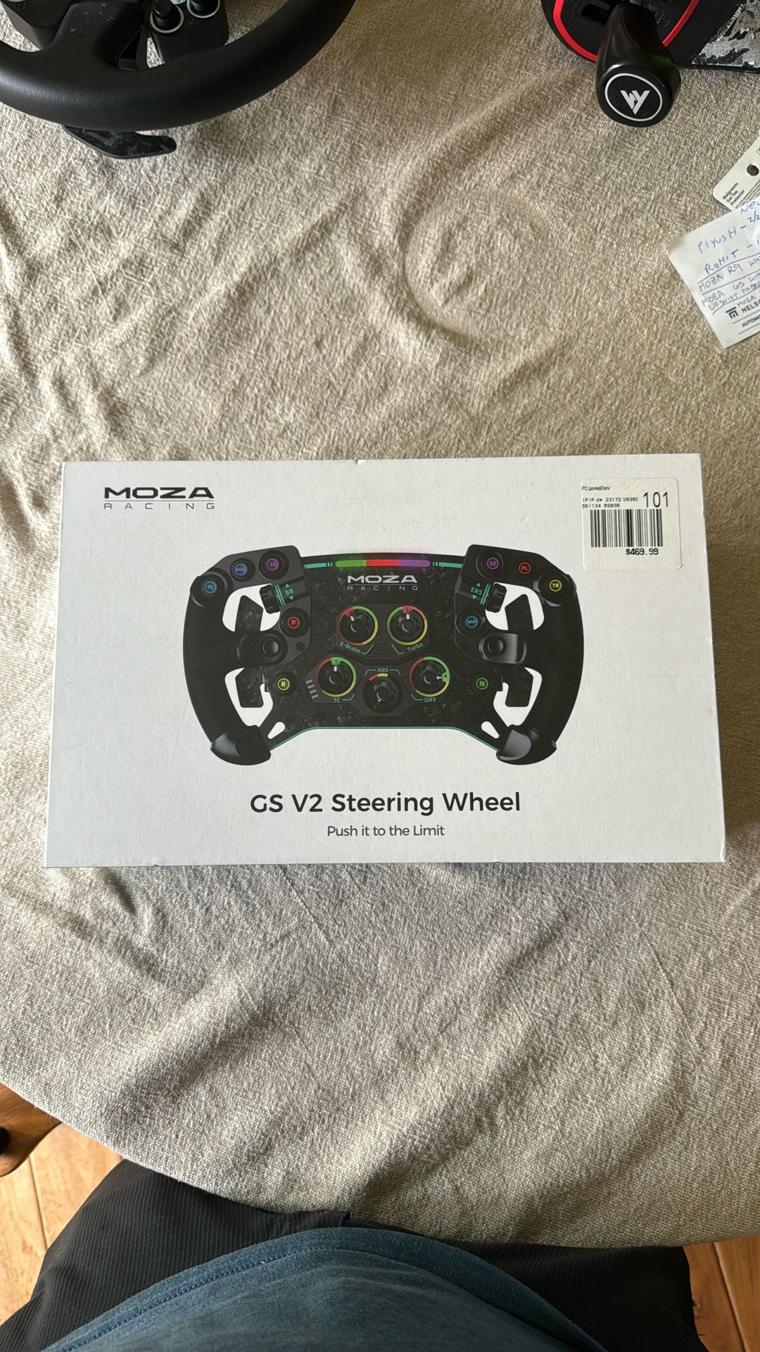 Moza GS V2 Steering Wheel for Sale in Huntington Beach, CA - OfferUp